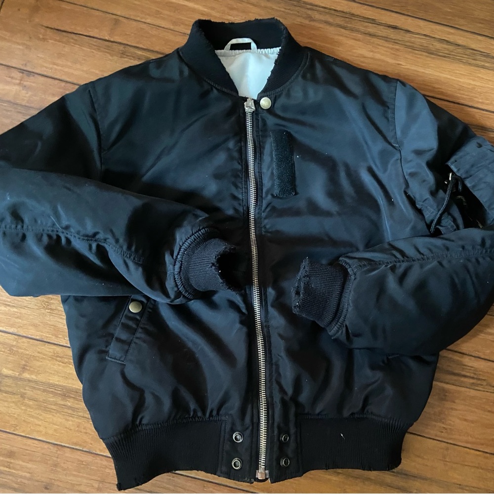 Diesel Reversible Bomber/ Aviator Jacket Size S - Gem